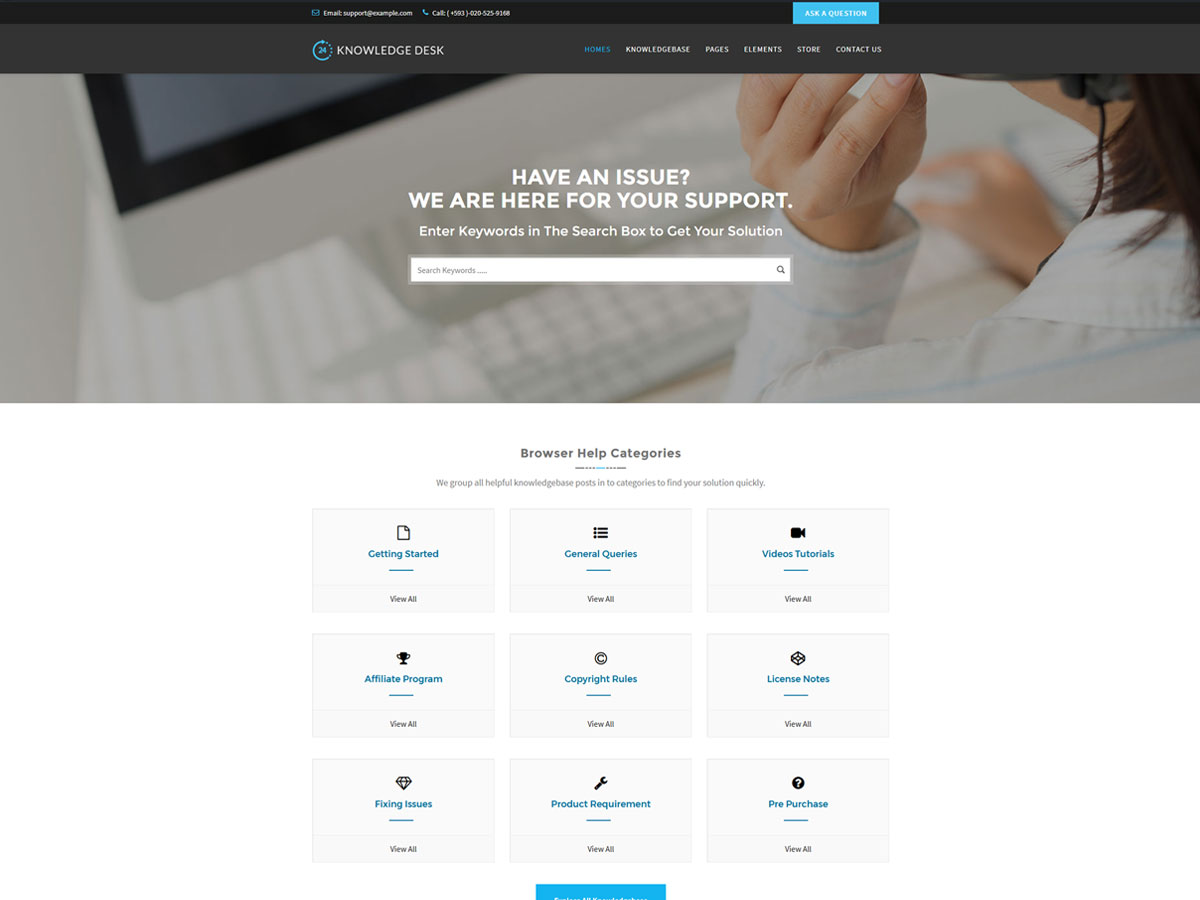 Knowledgedesk - Knowledge Base WordPress Theme by xenioushk | ThemeForest